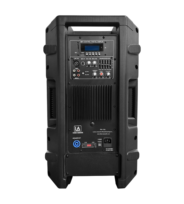 LISTEN ACOUSTIC PA12A 12" ACTIVE SPEAKER – Better Components Inc